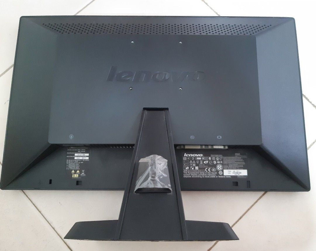Lenovo L2021wA 20-inch LCD Monitor, Computers & Tech, Parts ...