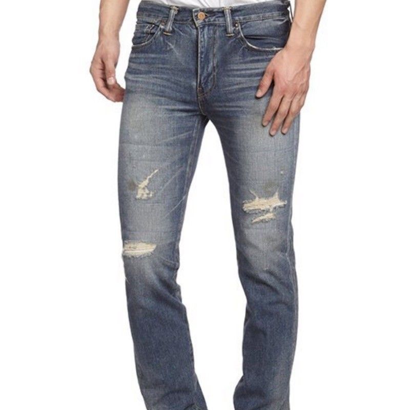 LEVI'S CRUSHED DENIM JEAN, Men's Fashion, Bottoms, Jeans on Carousell