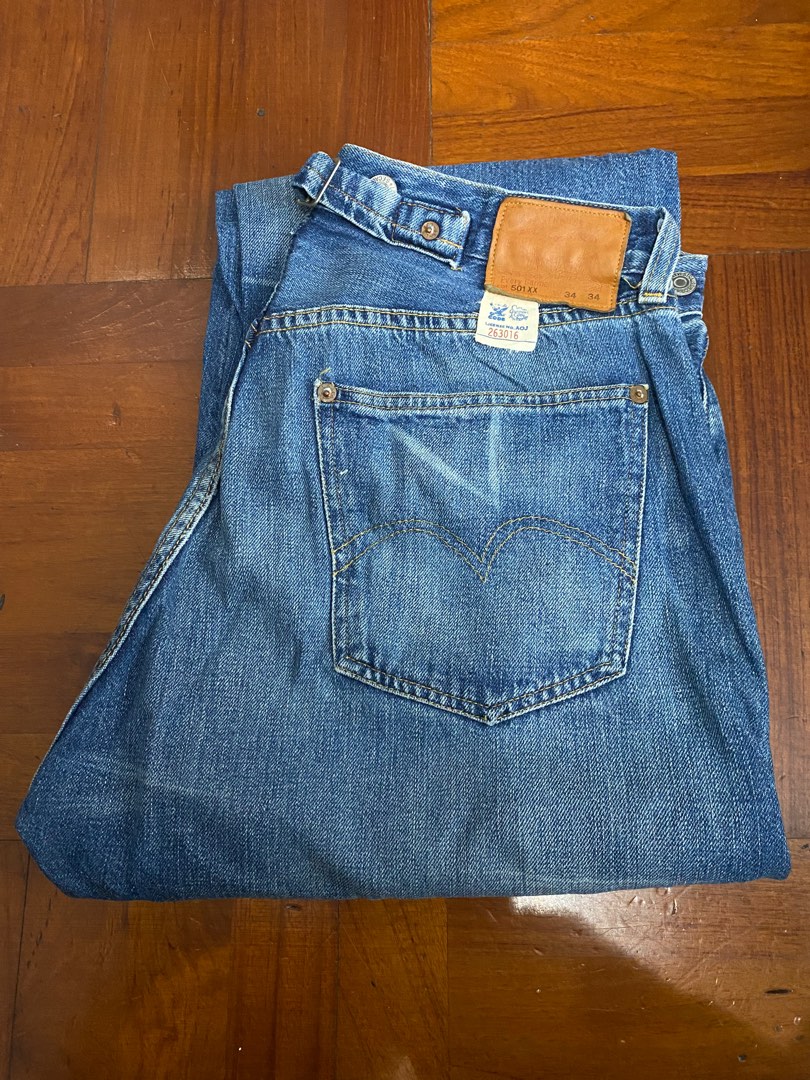 Levi's lvc limited edition, 男裝, 褲＆半截裙, 牛仔褲 - Carousell