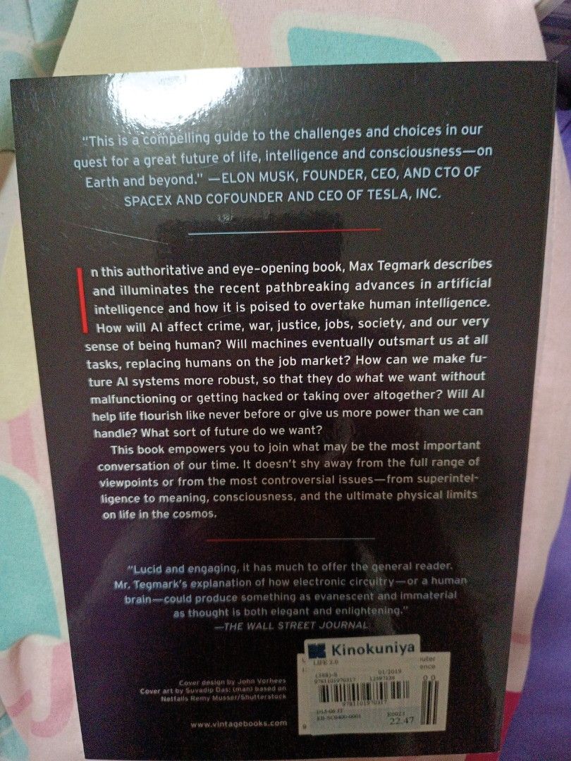 Life 3.0 by Max Tegmark, Hobbies & Toys, Books & Magazines, Fiction ...