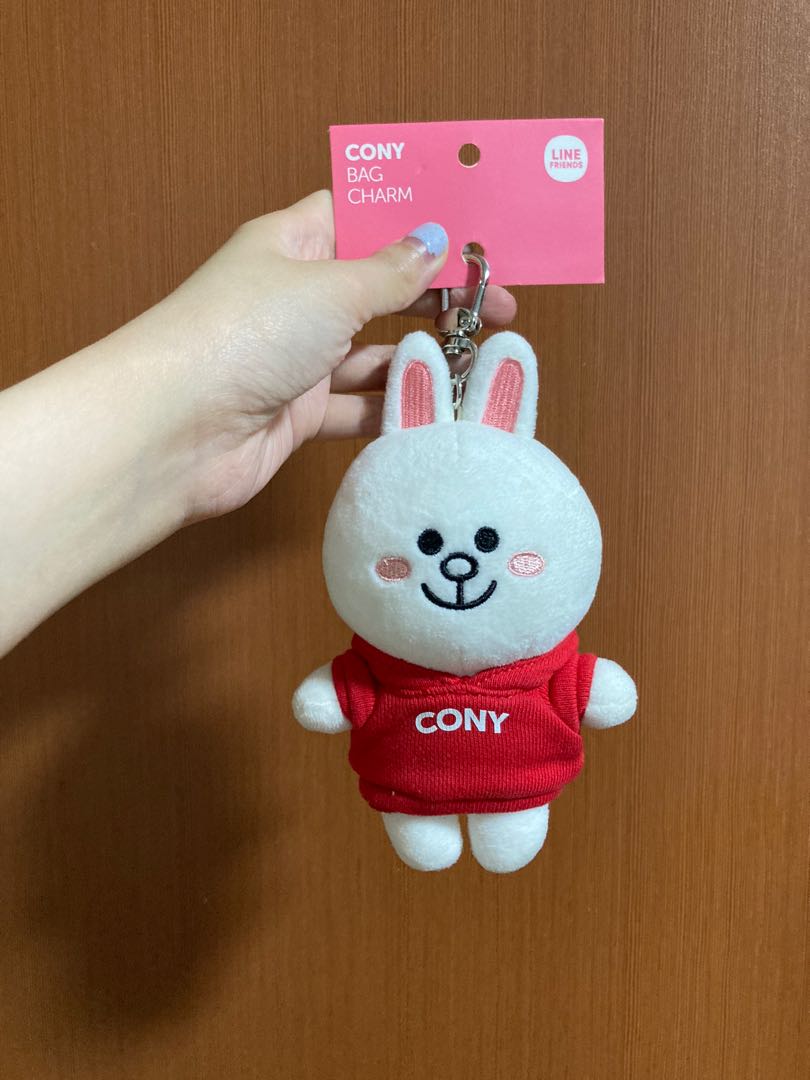 Line Friends Cony Bag Charm, Hobbies & Toys, Toys & Games on Carousell