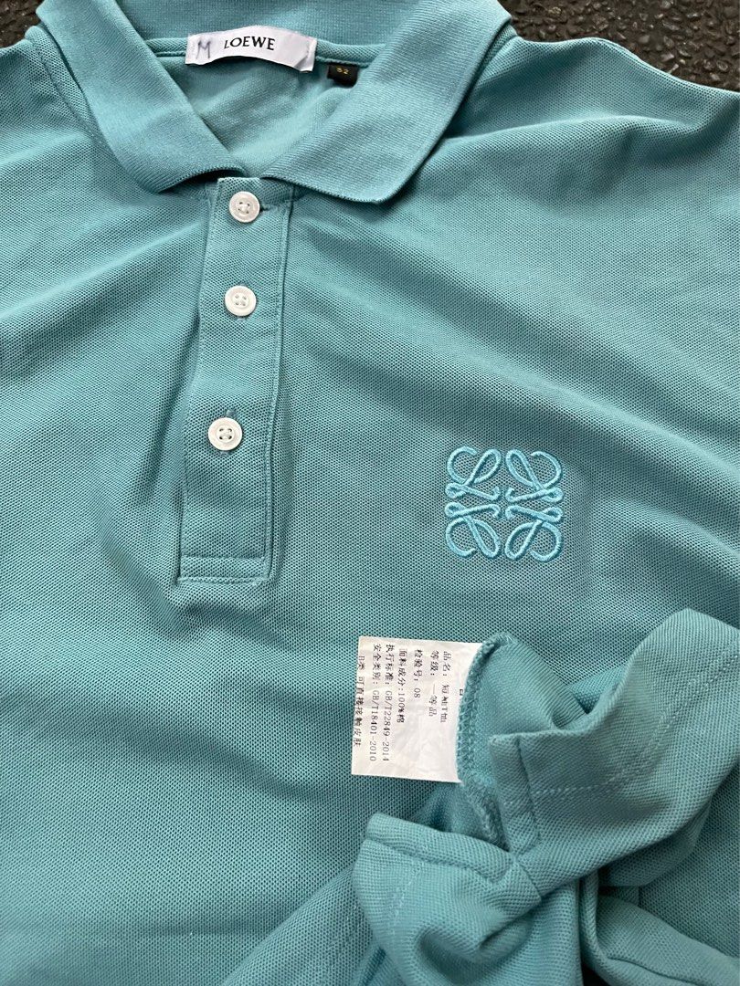 LOEWE POLO SHIRT, Men's Fashion, Tops & Sets, Tshirts & Polo Shirts on ...