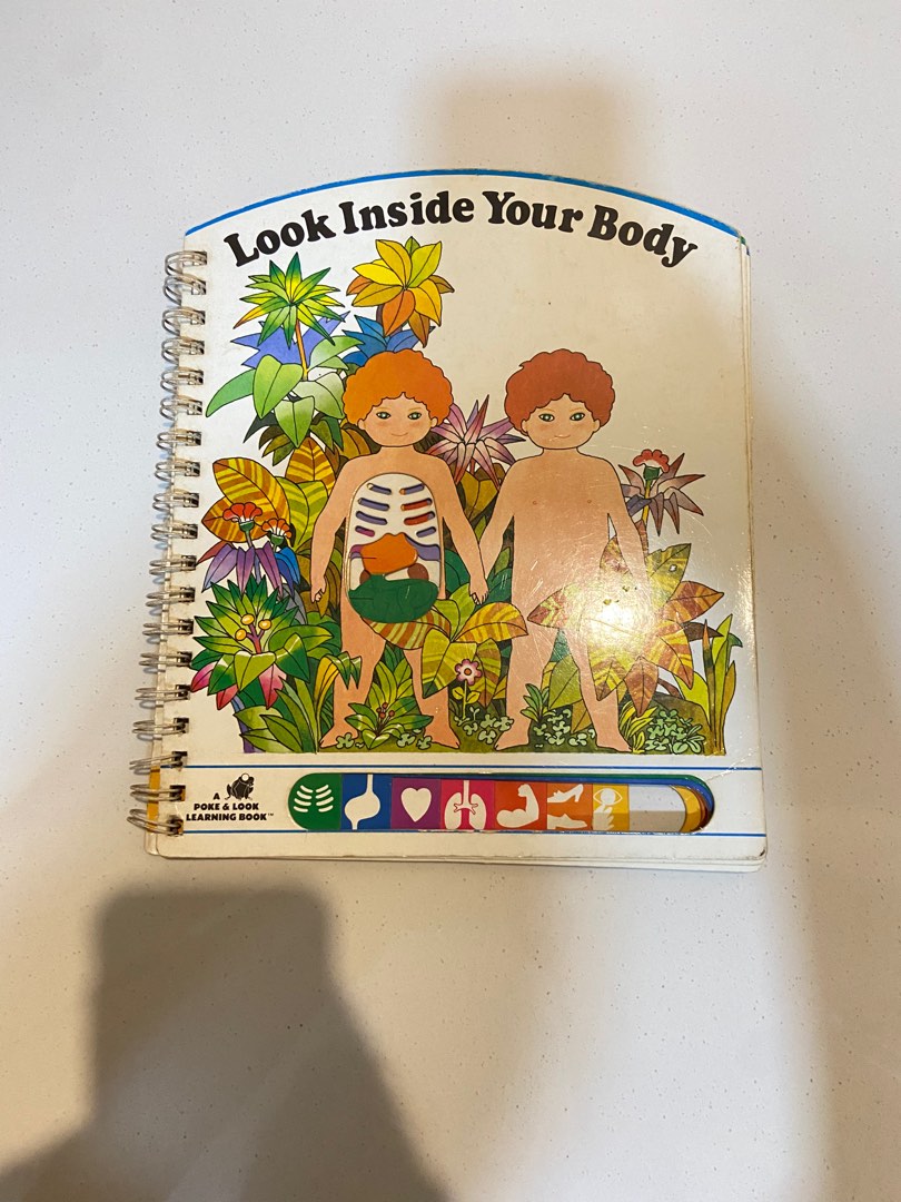 Look inside my Body interactive book, Hobbies & Toys, Books & Magazines ...