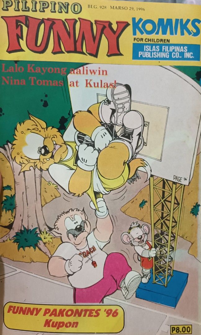 Lot of 2 Combatron characters Original Posters in Funny Komiks Issue ...