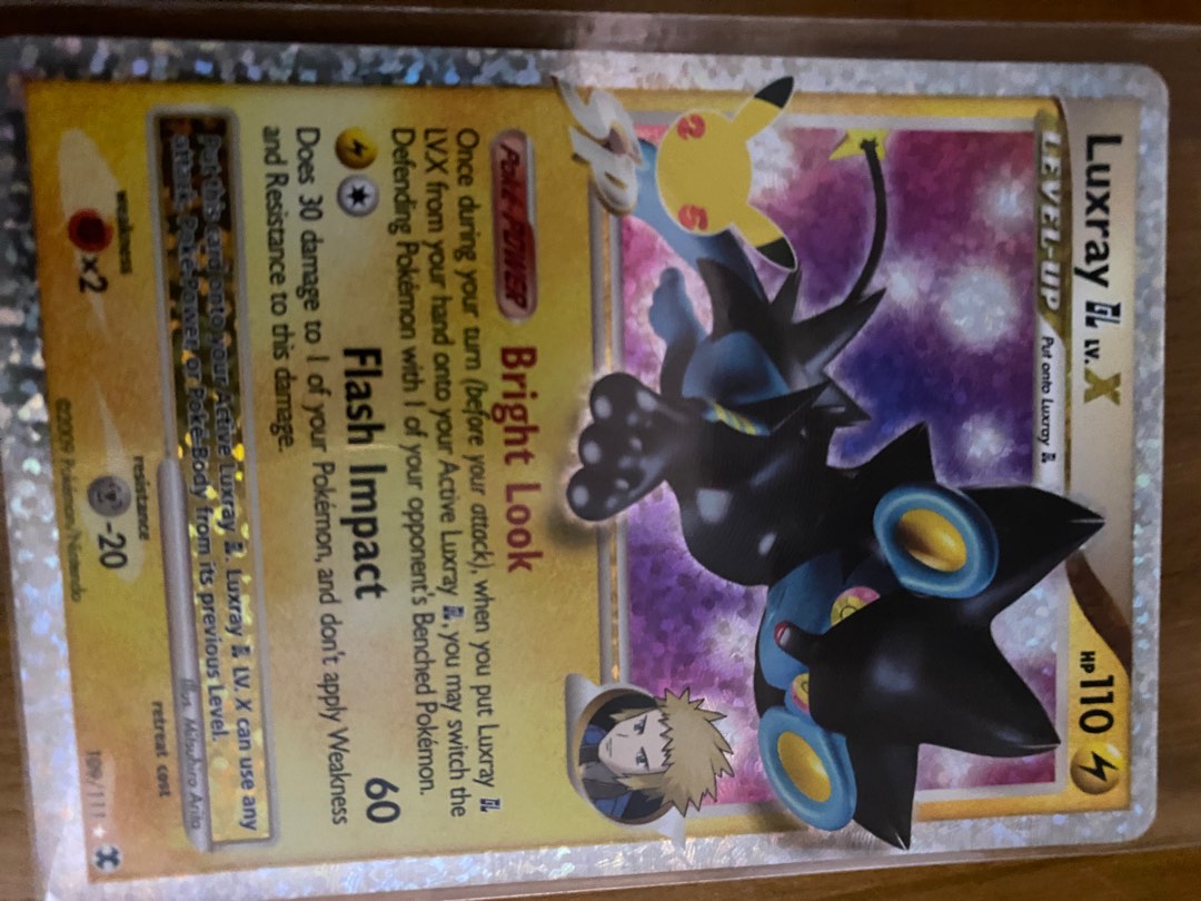 Luxray celebrations, Hobbies & Toys, Toys & Games on Carousell