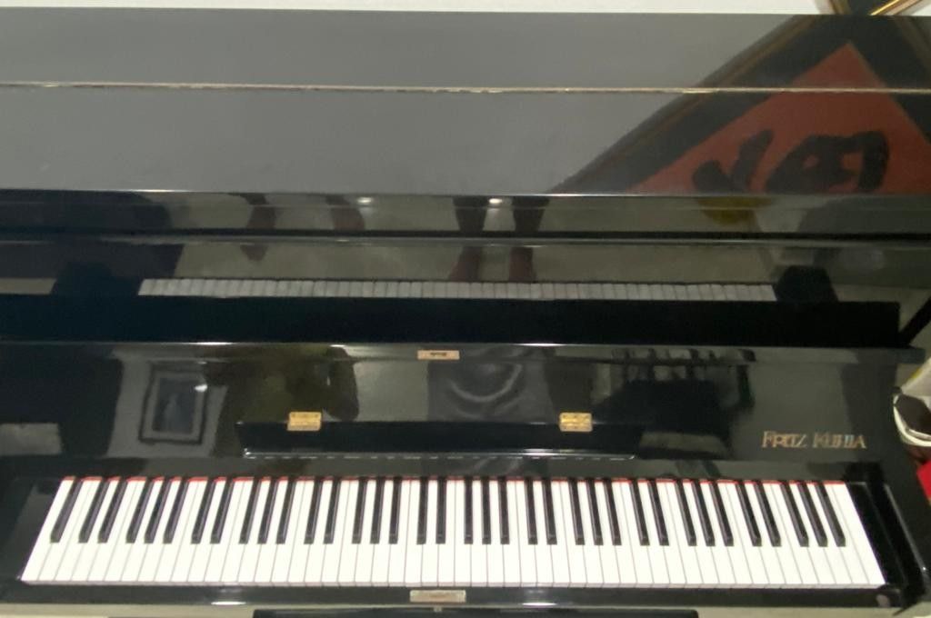 (Made in Japan) FRITZ KUHLA Upright Piano, Hobbies & Toys, Music ...