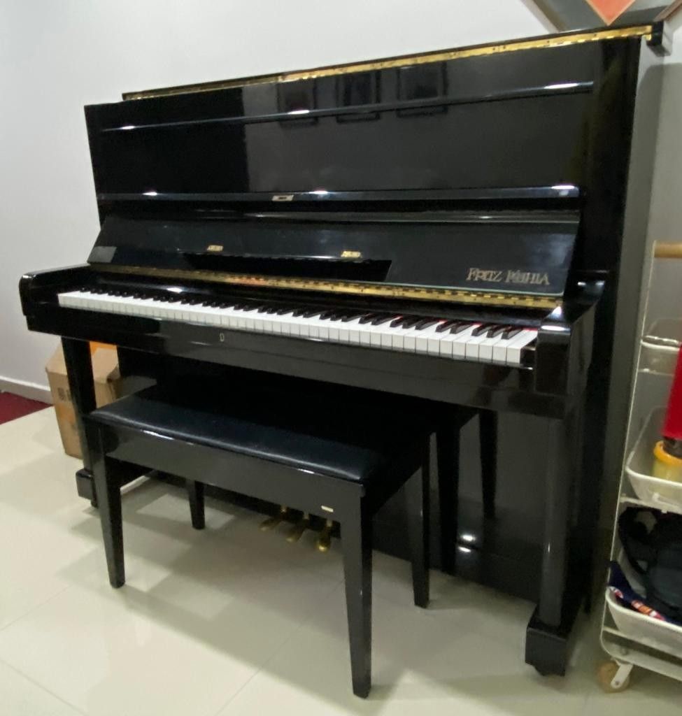 (Made in Japan) FRITZ KUHLA Upright Piano, Hobbies & Toys, Music ...