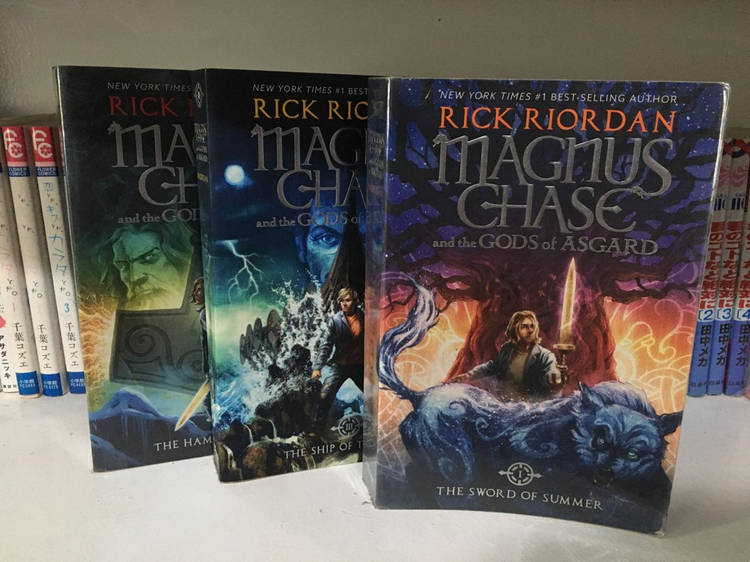 Magnus Chase Trilogy, Hobbies & Toys, Books & Magazines, Fiction & Non ...