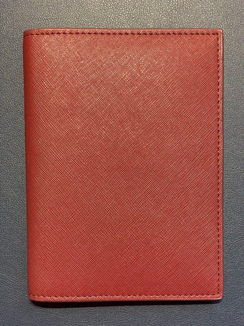 Maroon passport cover. Fits Singapore passports, Men's Fashion, Watches ...