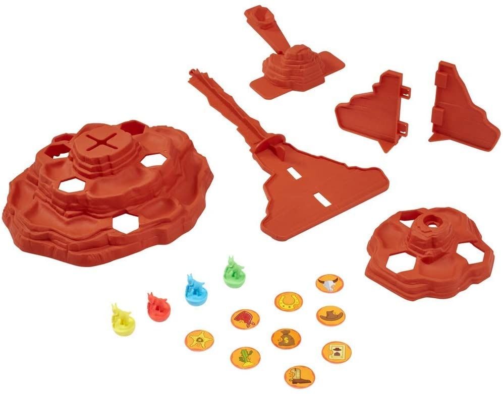 MATTEL Goat Slingers Kids Game with Cliff Tower & Launcher Goat ...