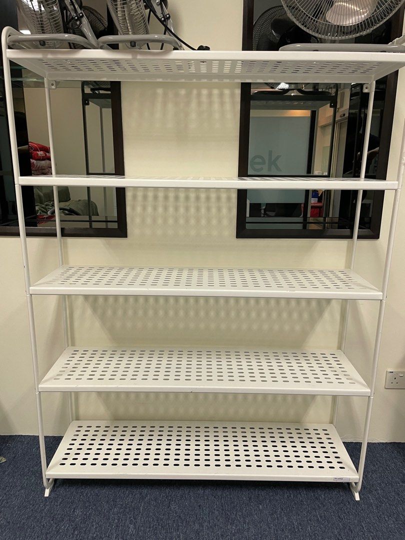 Metal rack/shelf, Furniture & Home Living, Furniture, Shelves, Cabinets ...