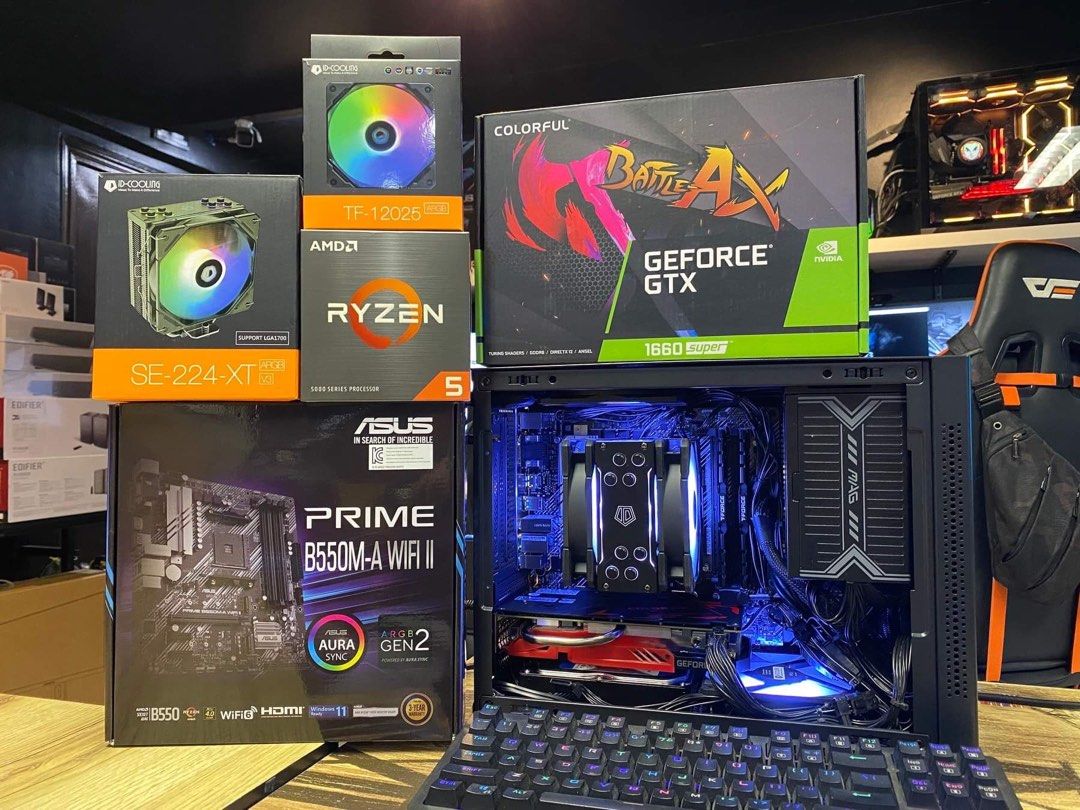 Mini itx ryzen 5600, Computers & Tech, Desktops on Carousell