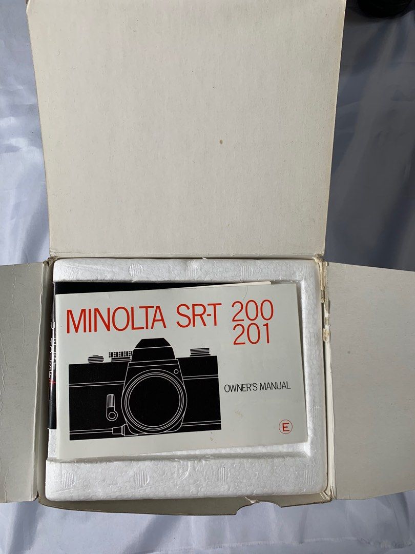Minolta SRT 200, Photography, Cameras on Carousell