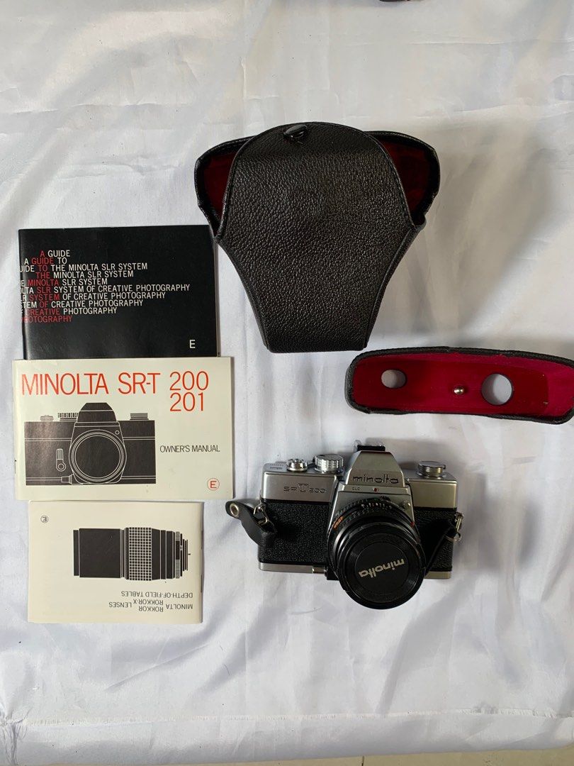 Minolta SRT 200, Photography, Cameras on Carousell