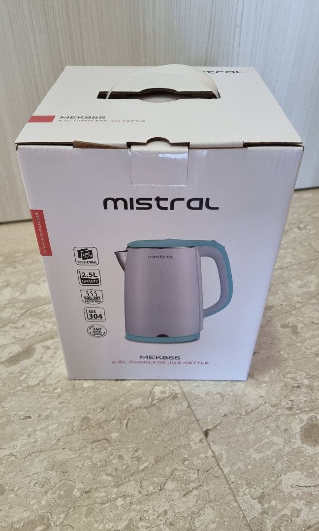 Mistral Kettle 2.5L, TV & Home Appliances, Kitchen Appliances, Kettles ...