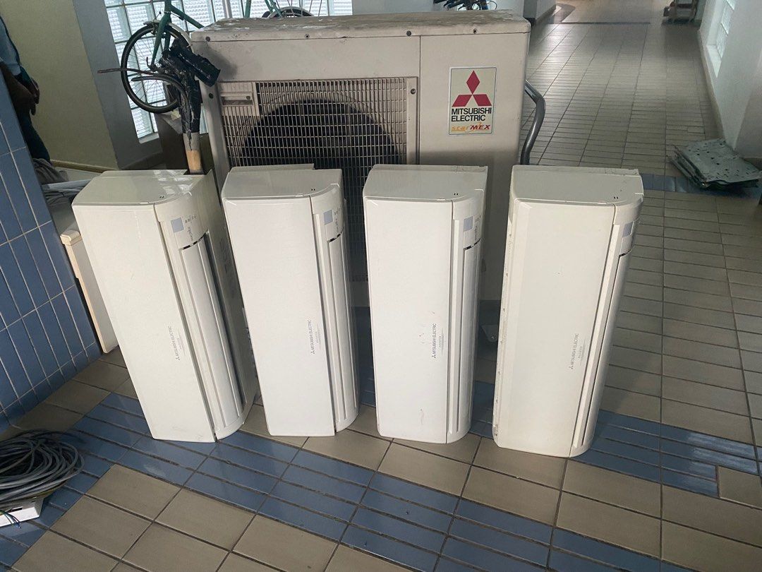 Mitsubishi electric starmax system 4 energy savings aircon 38k BTU, TV ...