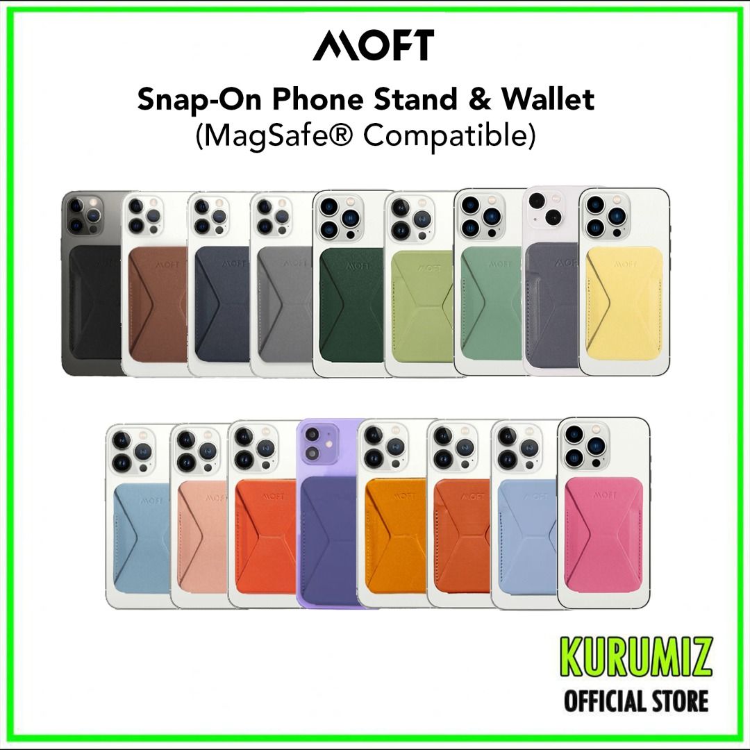 MOFT Snap-On Phone Stand & Wallet (MagSafe Compatible), Mobile Phones & Gadgets, Mobile & Gadget ...