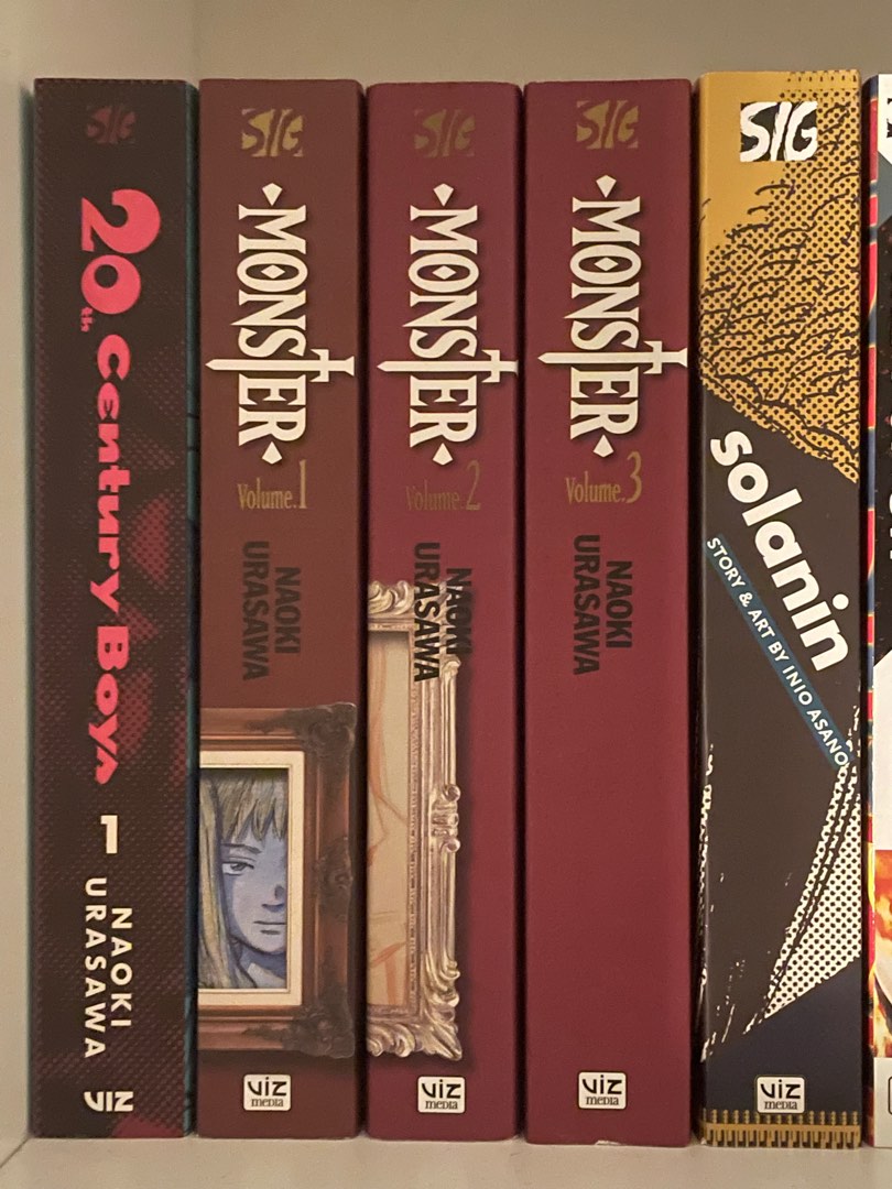 Monster Manga Volumes 1-3, Hobbies & Toys, Books & Magazines, Comics ...