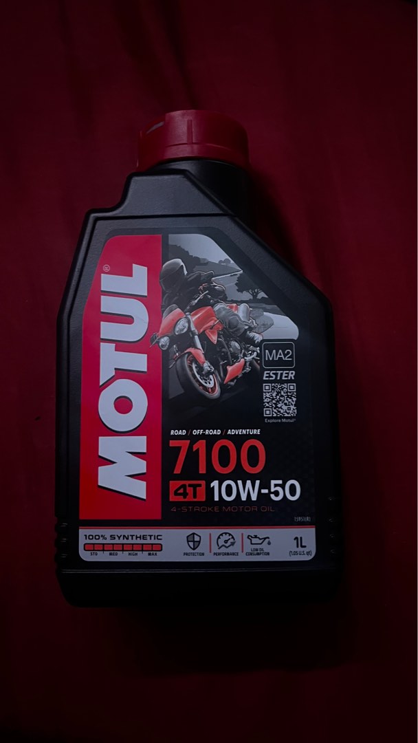 Motul 7100 10W-50, Motorcycles, Motorcycle Accessories on Carousell