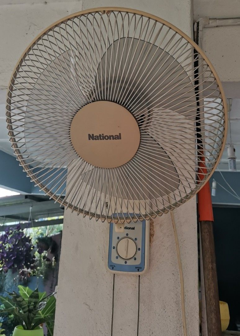 National Wall Fan 14 ", TV & Home Appliances, Other Home Appliances on ...