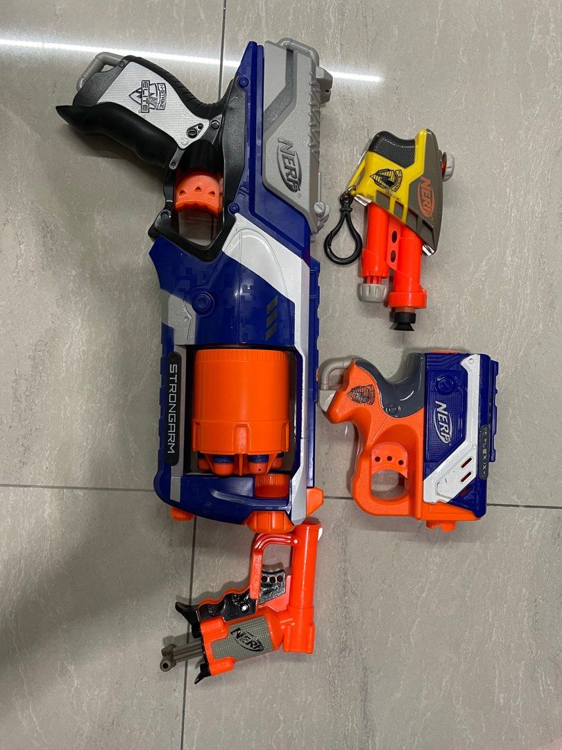 Nerf Gun Bundle, Hobbies & Toys, Toys & Games on Carousell
