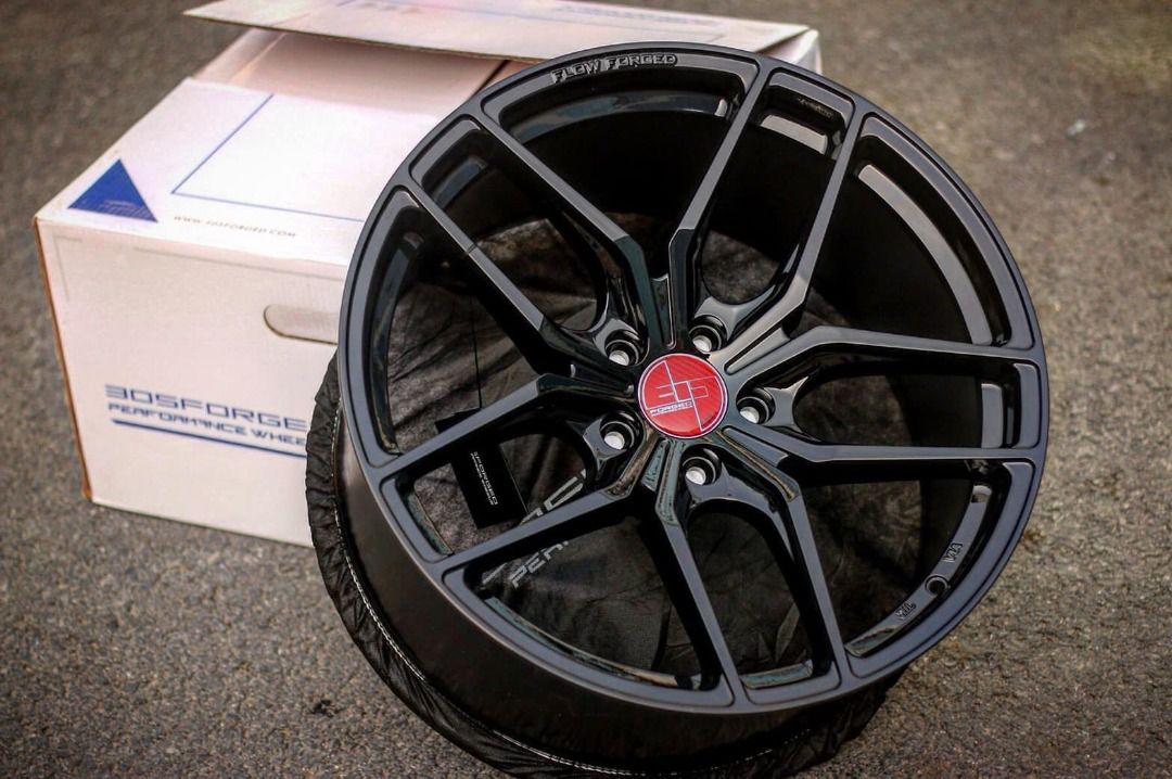 [NEW ARRIVAL] 305Forged FT106 18" Flow Forming Rims | Hyper Black, Car ...