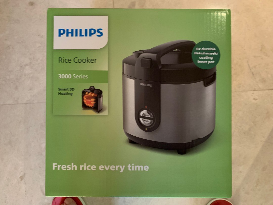 Brand New 2 Liter Philips Rice Cooker (Originally Packed, Sealed and ...