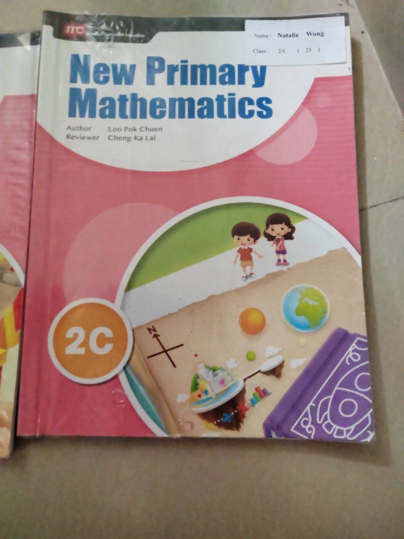New Primary Mathematics 2b And 2c, 興趣及遊戲, 書本 & 文具, 教科書 - Carousell