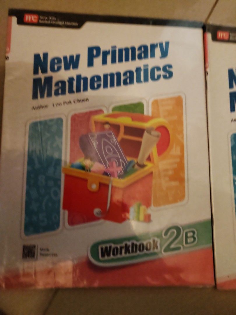New Primary Mathematics workbook 2B and 2C, 興趣及遊戲, 書本 & 文具, 教科書 - Carousell