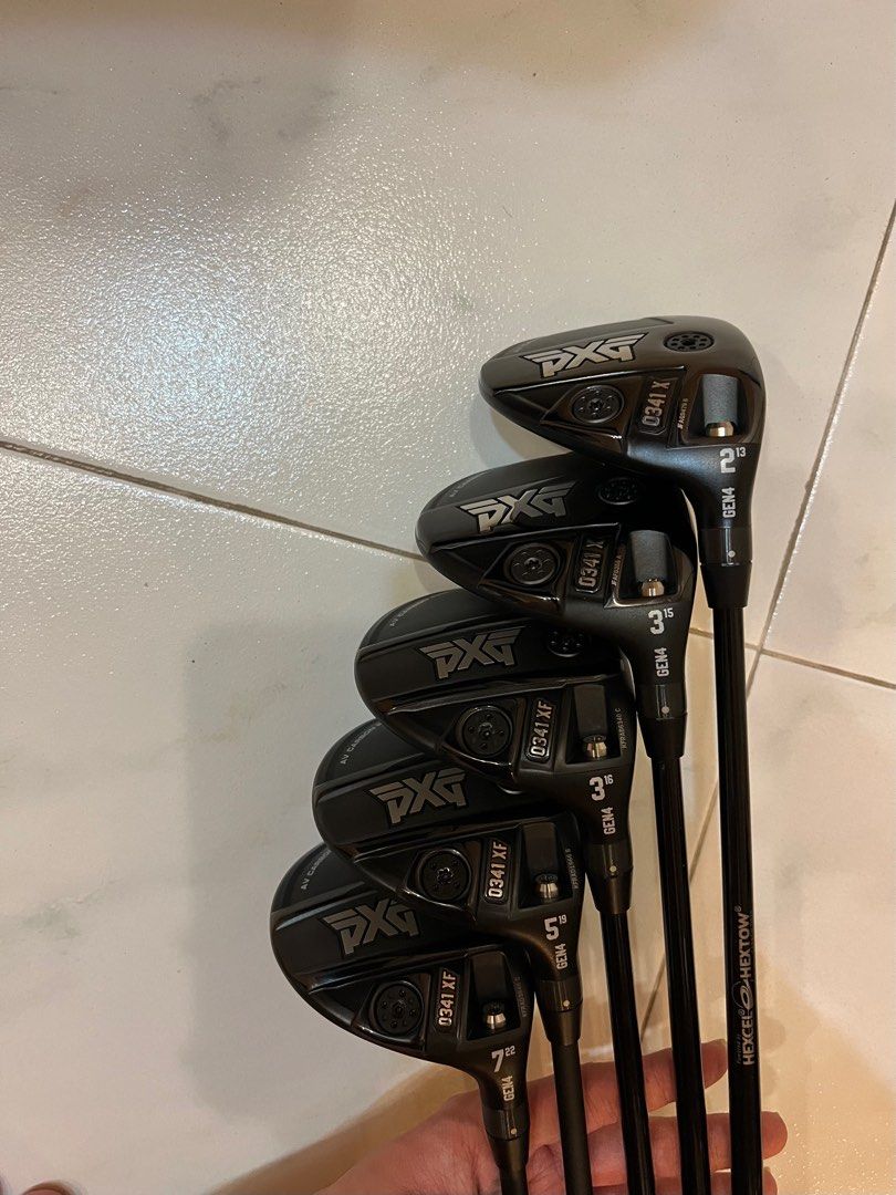 NEW PXG GEN4 0341X & 0341XF 2, 3, 5, 7 Wood [With NEW Project X Cypher/ Hzrdus RDX/ Tensei AV ...