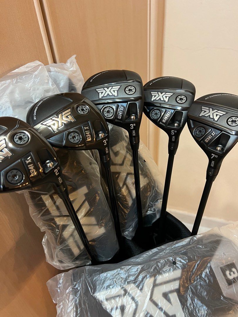 NEW PXG GEN4 0341X & 0341XF 2, 3, 5, 7 Wood [With NEW Project X Cypher/ Hzrdus RDX/ Tensei AV ...