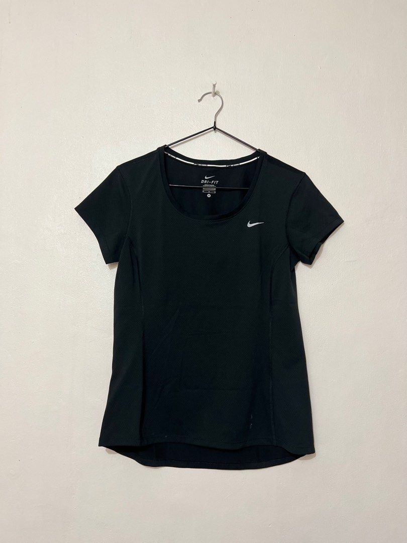 Nike Black Dry Fit, Women's Fashion, Activewear on Carousell