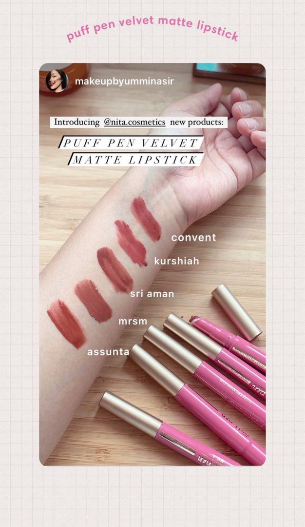 Nita Cosmetics Puff Pen, Beauty & Personal Care, Face, Makeup on Carousell