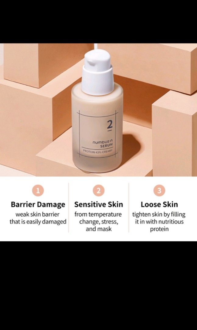 Numbuzin no.9 no.12 serums, Beauty & Personal Care, Face, Face Care on ...