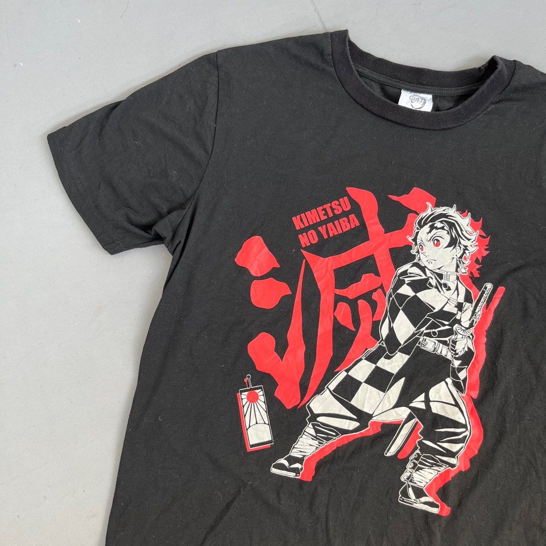 Official Demon Slayer Tanjiro Merchandise Tshirt, Men's Fashion, Tops ...