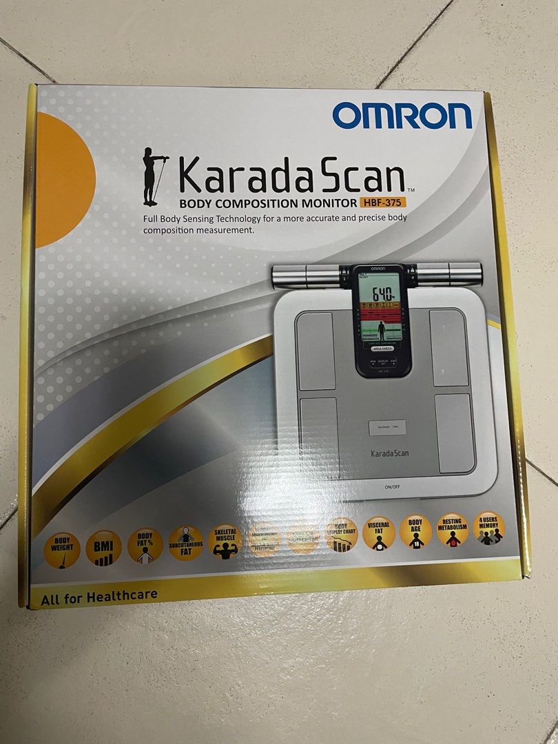 OMRON KARADA SCAN, Health & Nutrition, Health Monitors & Weighing ...