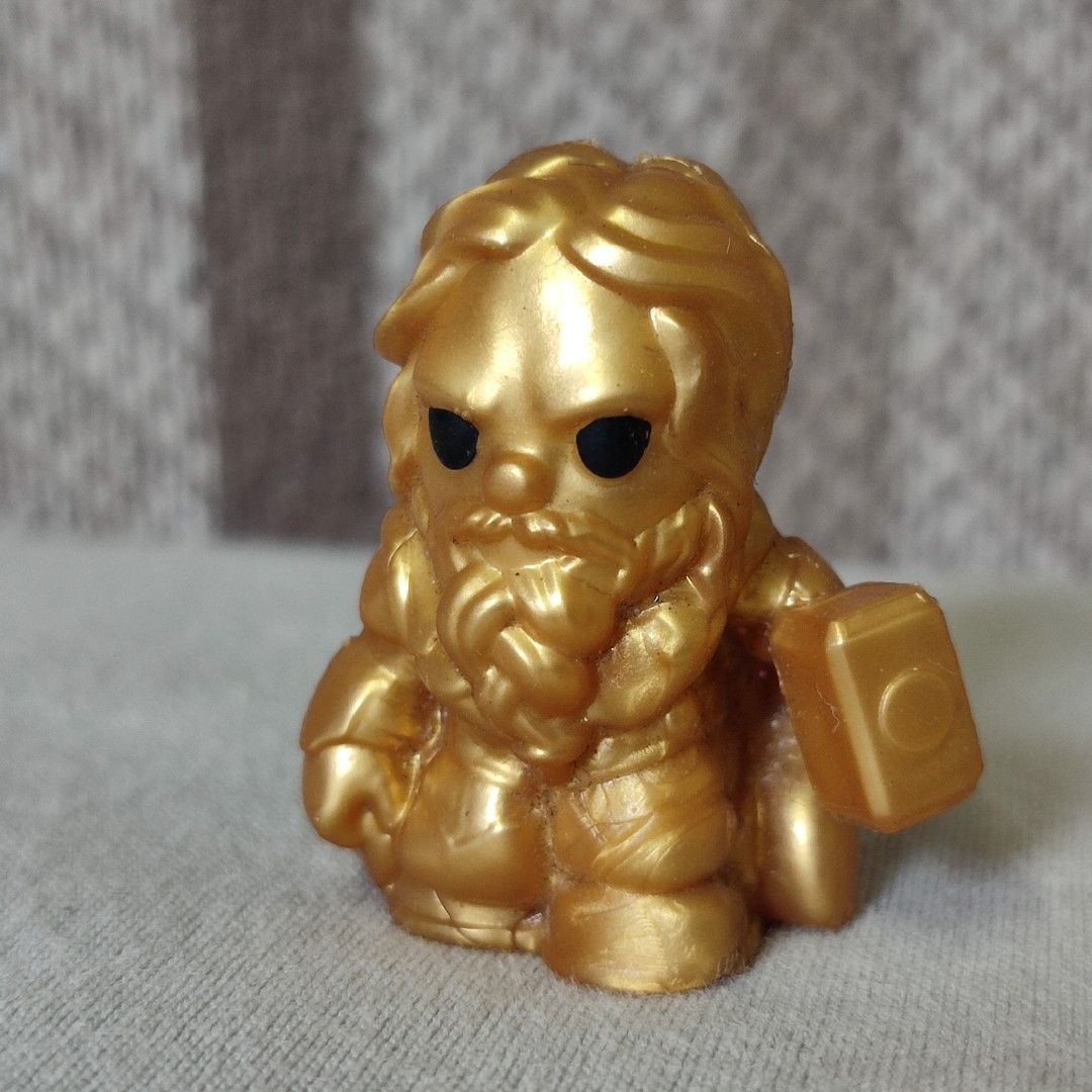 Ooshies Gold "Thor" & "Rapunzel" Pencil Topper | Rare, Hobbies & Toys ...