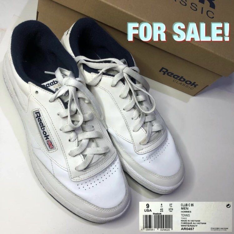 Original Reebok Classic Club C 85, Women's Fashion, Footwear, Sneakers ...