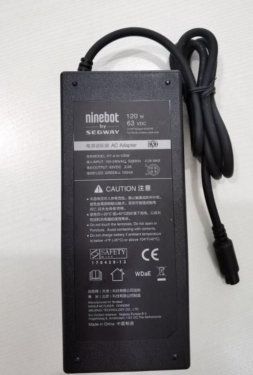 Original SEGWAY Ninebot mini Quick Charger - Ninebot miniPRO and ...