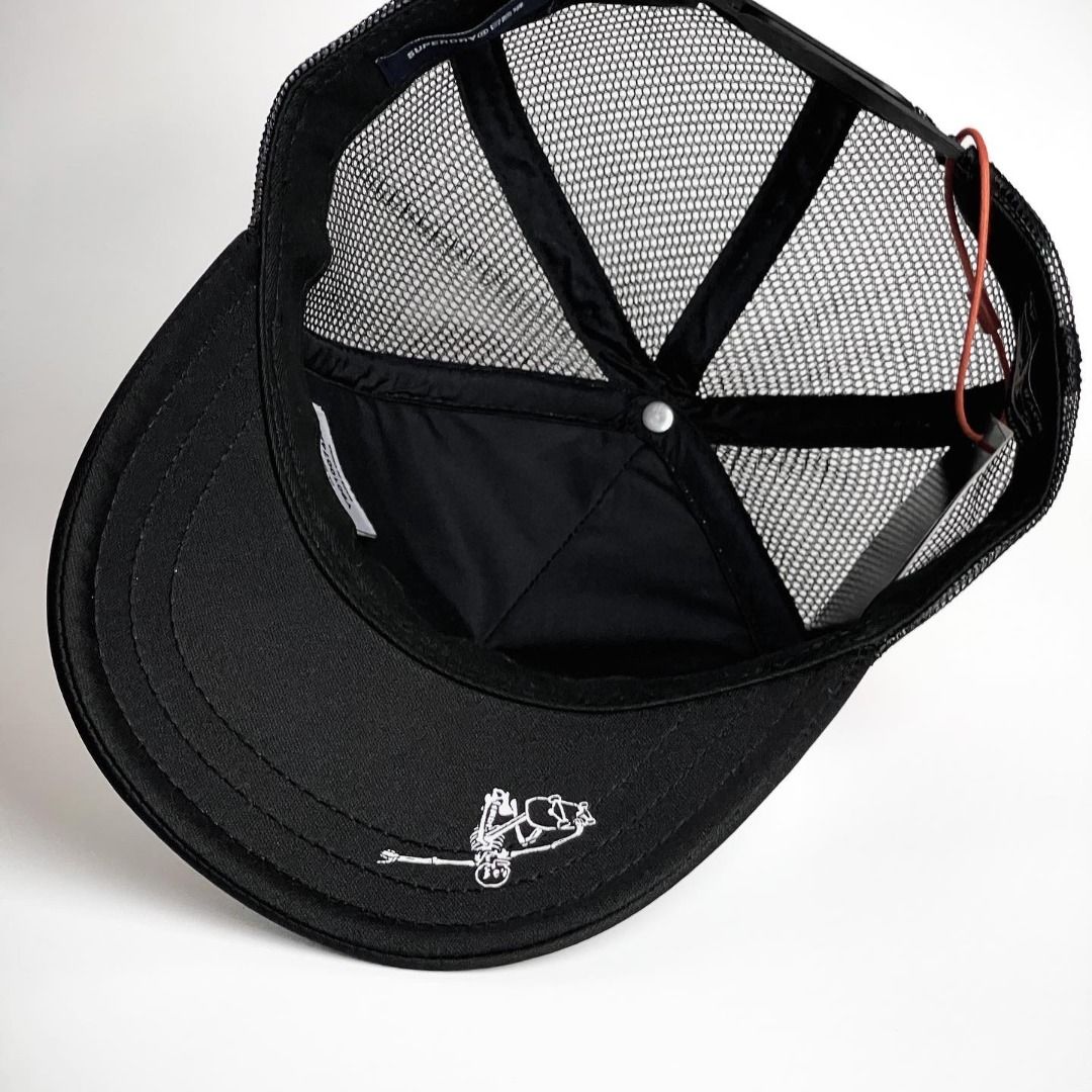 Original Superdry Vintage Classic Graphic Trucker Cap Moto Surf & Skate ...