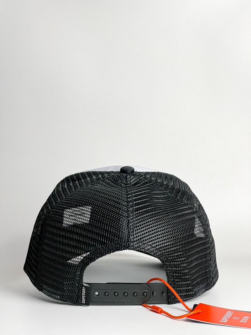 Original Superdry Vintage Classic Graphic Trucker Cap Moto Surf & Skate ...