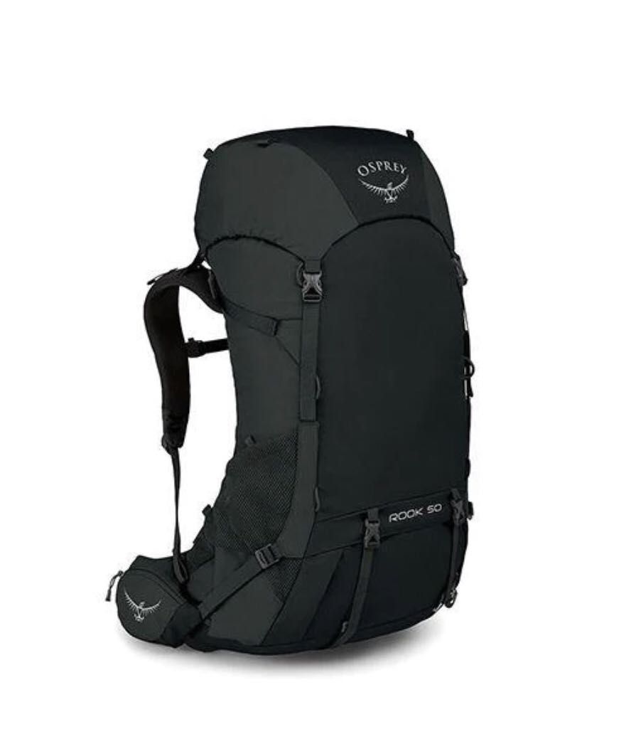 Osprey Rook 50 backpack 露營 背囊 男女適用 黑, 運動產品, 行山及露營 - Carousell