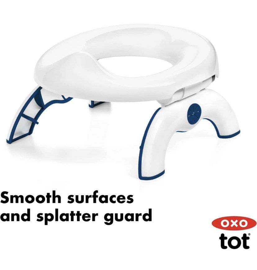 OXO Tot 2-in-1 Go Potty Navy, Babies & Kids, Bathing & Changing, Toilet Training on Carousell