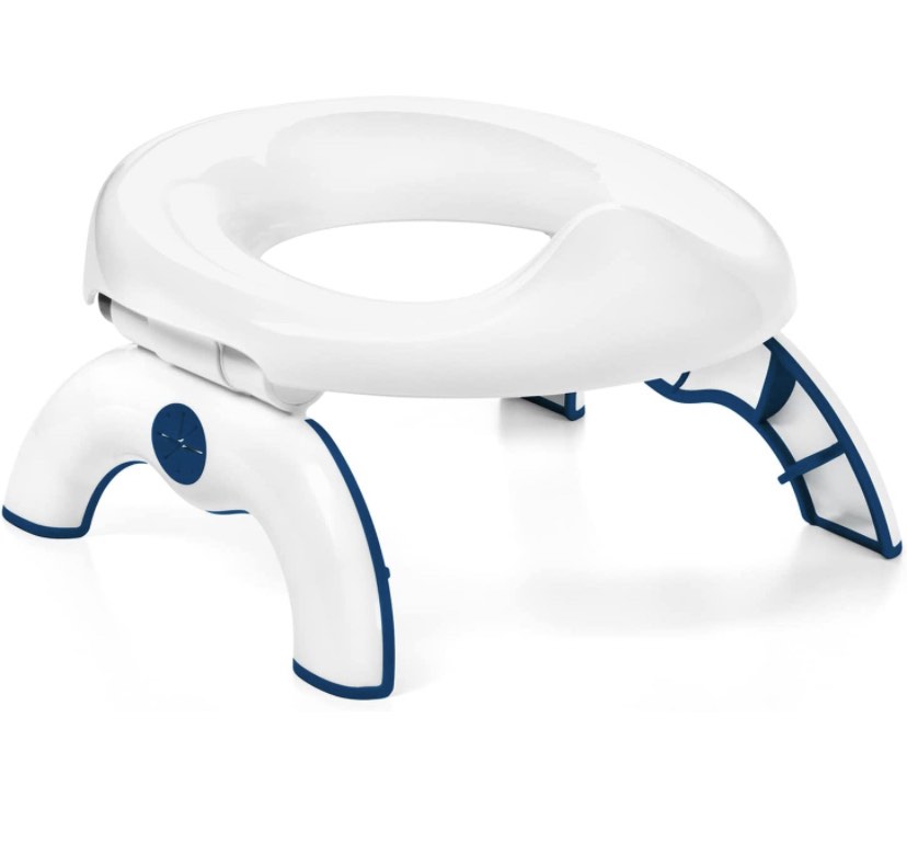 OXO Tot 2-in-1 Go Potty Navy, Babies & Kids, Bathing & Changing, Toilet Training on Carousell