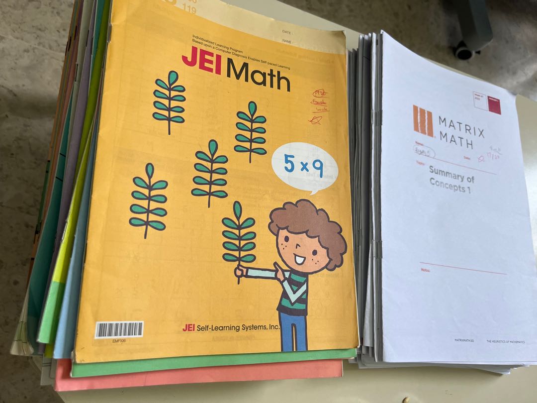 P1 Matrix Maths worksheets, Hobbies & Toys, Books & Magazines ...