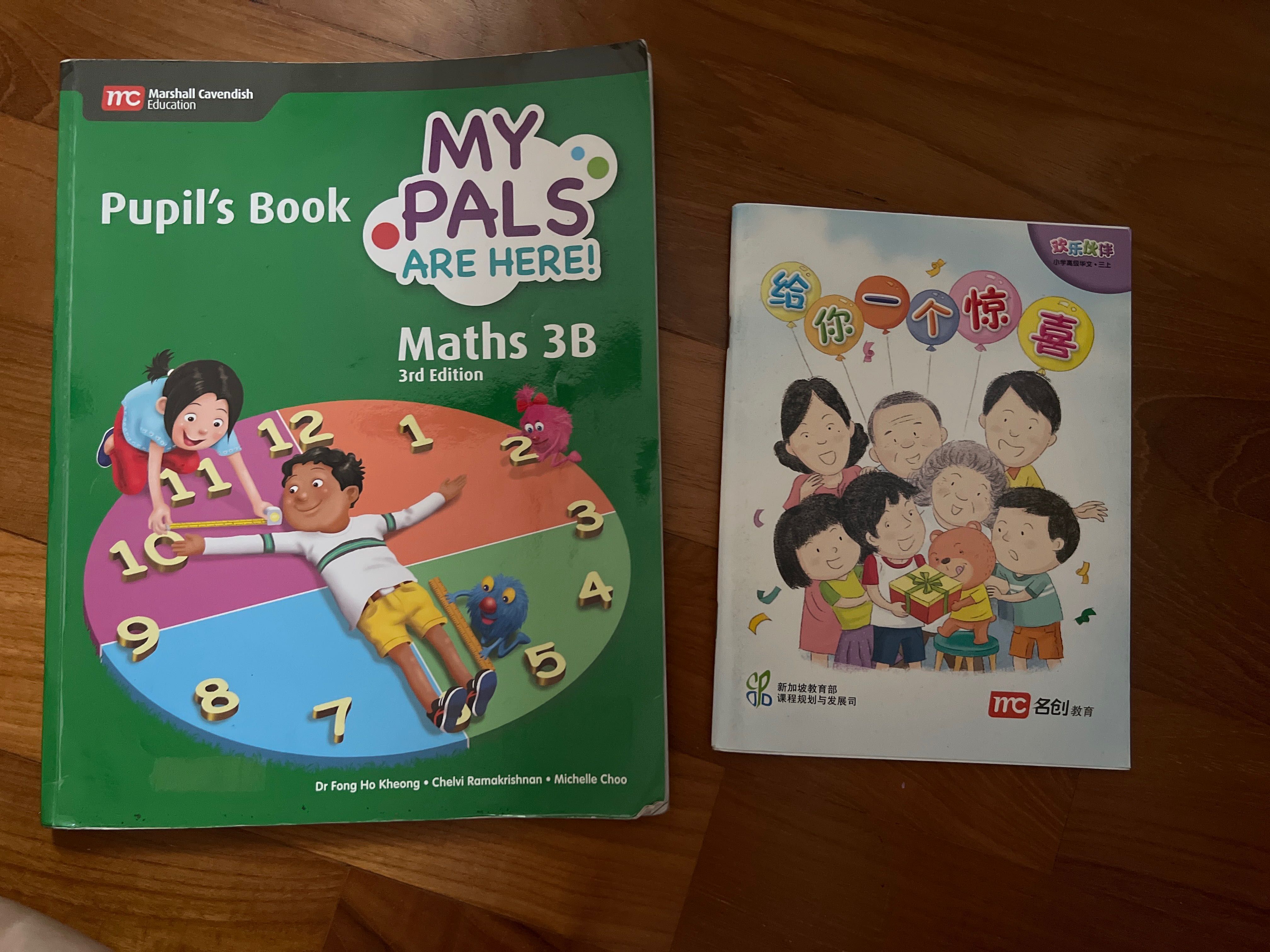 P3 maths textbook / P3 Higher Chinese small readers, Hobbies & Toys ...