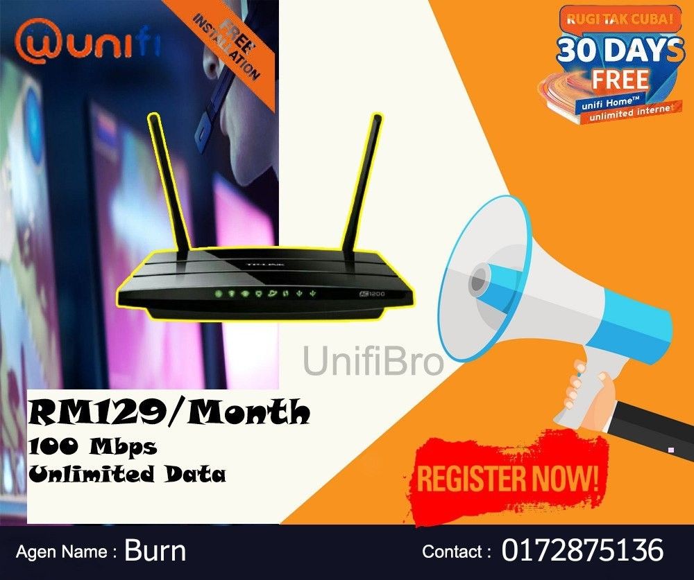 Pakej Unifi Home Fibre serendah RM89, Services, Home Services, Others ...