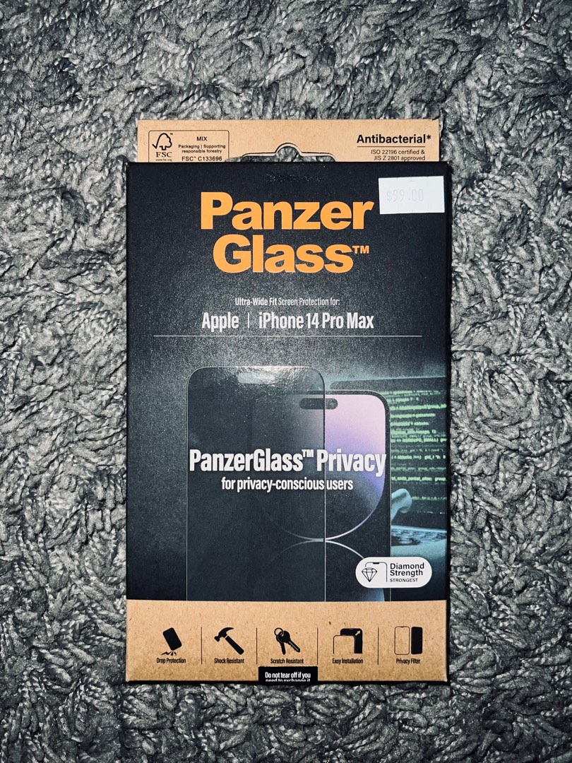 Panzer Glass Ultra-Wide Fit Screen Protection for Apple Iphone 14 Pro ...