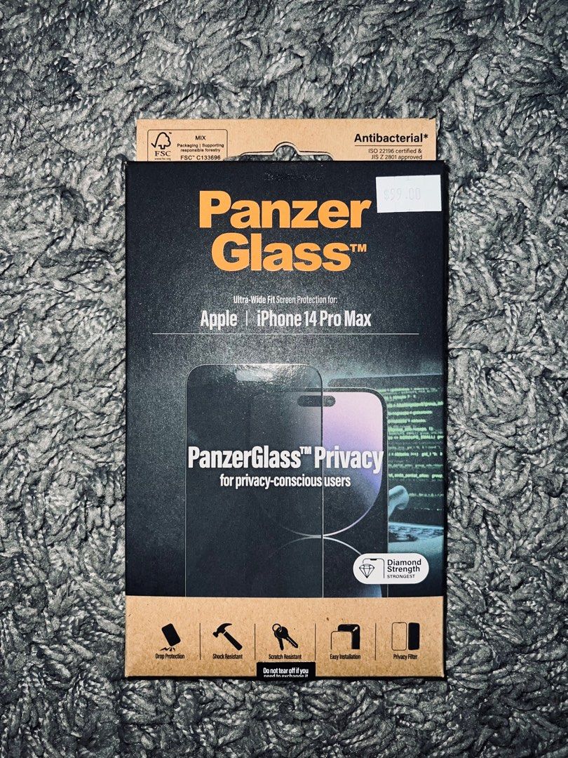 Panzer Glass Ultra-Wide Fit Screen Protection for Apple Iphone 14 Pro ...