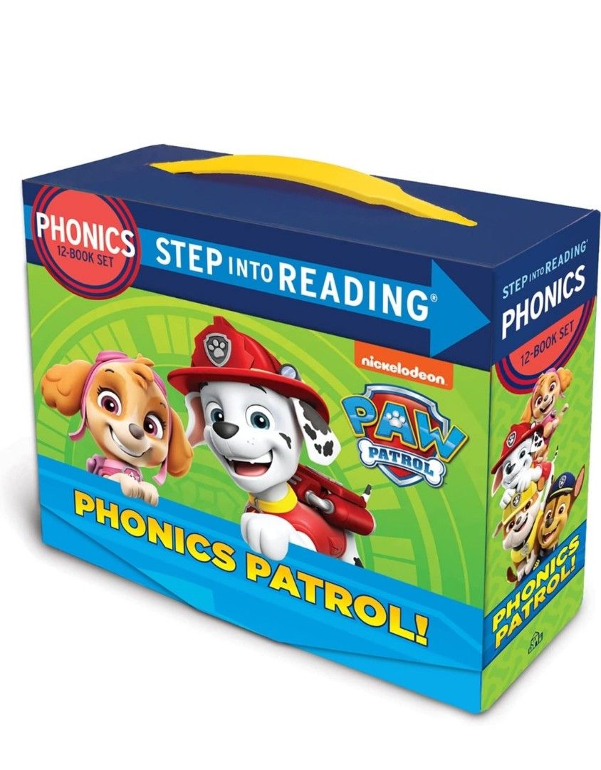 Paw Patrol Phonics Box Set (PAW Patrol) (Step into Reading): 12 Books in 1, Hobbies & Toys ...
